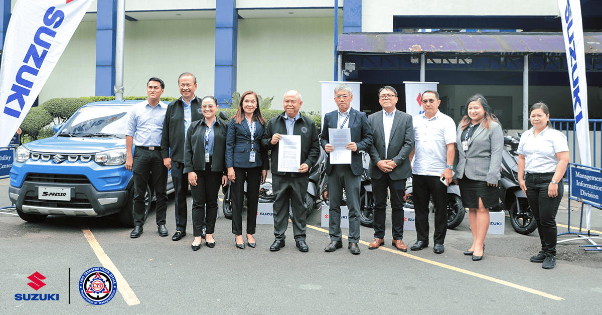 Suzuki Philippines Supports the Land Transportation Office in Achieving ...