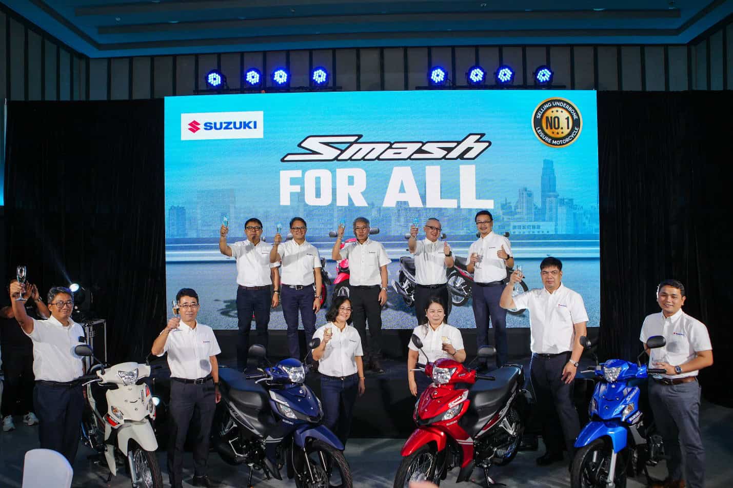 Smash Fi Launched in a City Motoquest - Suzuki Motorcycles Philippines