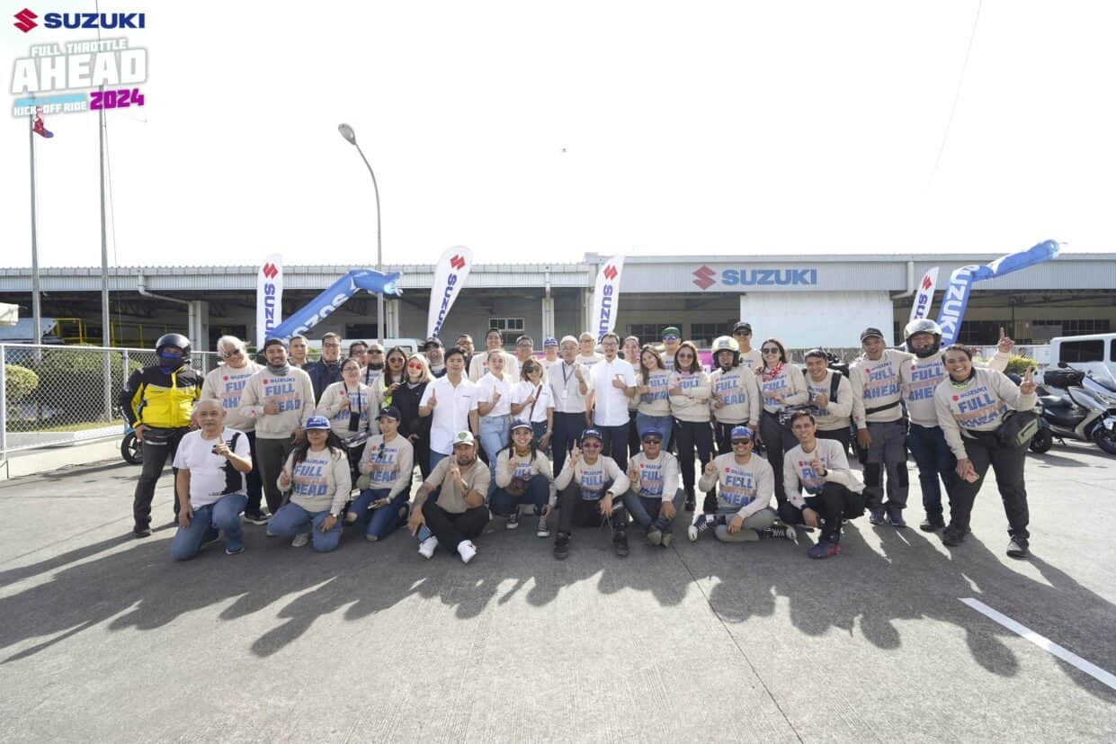 Suzuki Full Throttle Ahead: Media and Vloggers Kick-Off Ride 2024 ...