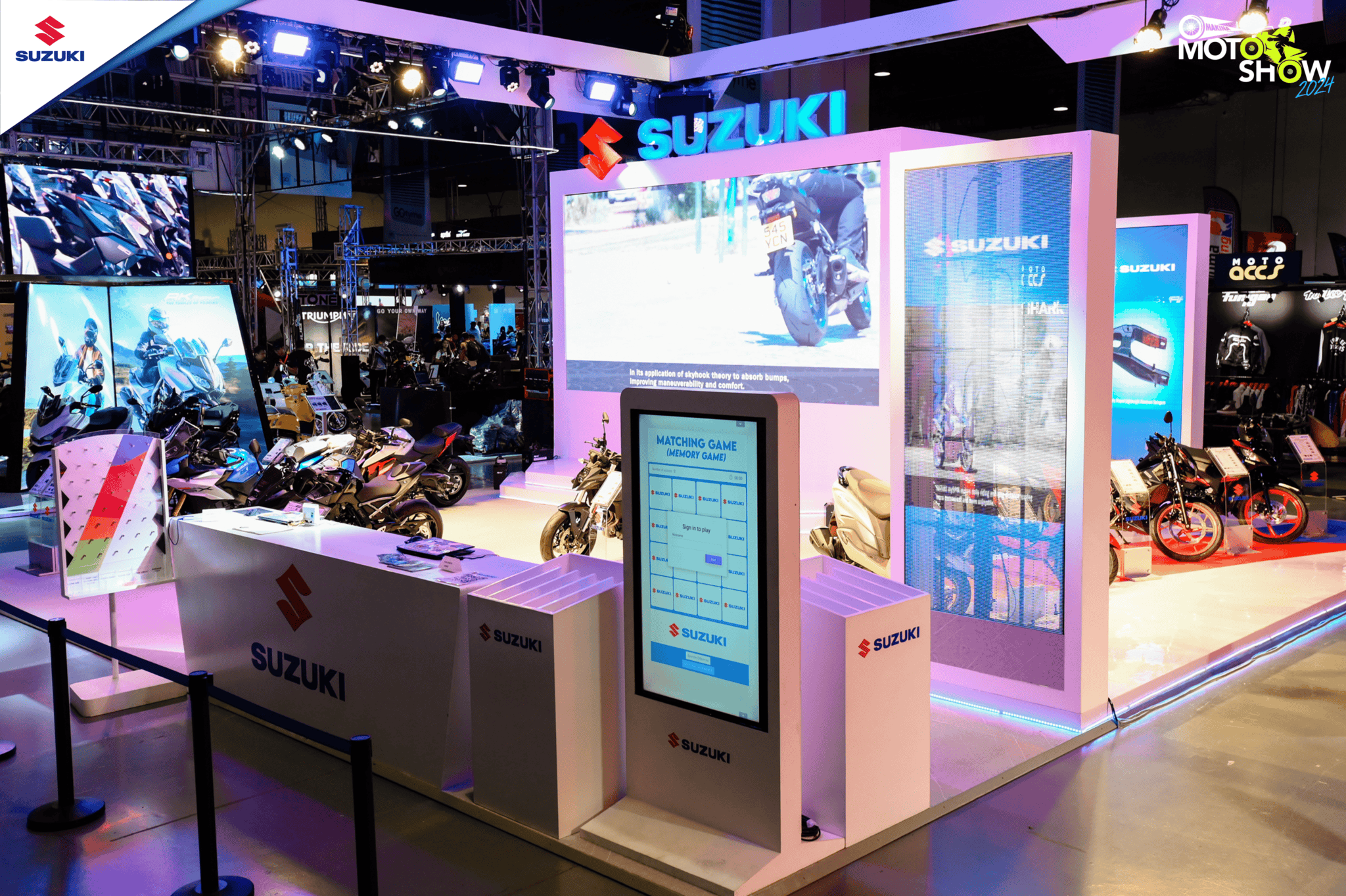 Suzuki Motorcycles Successful Showcase at the Makina Motoshow 2024 ...