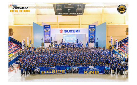 Massive Turnout: Over 1,100 Riders joined the Suzuki Raider Big Ride ...