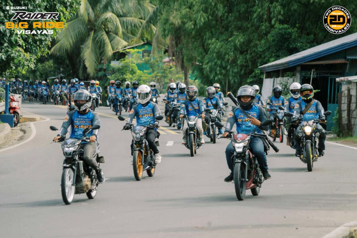 Raider Reigns Supreme: The Suzuki Raider Big Ride Visayas - Suzuki ...