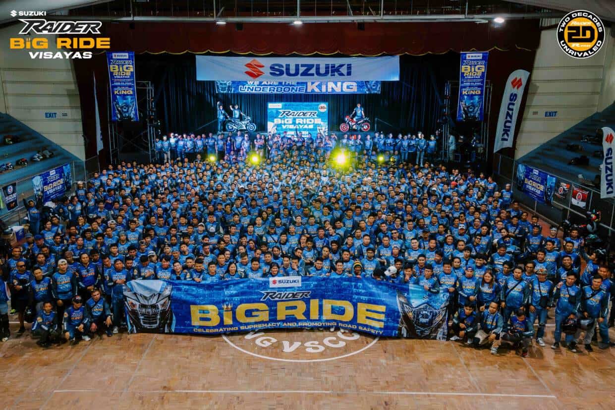 Raider Reigns Supreme: The Suzuki Raider Big Ride Visayas - Suzuki ...