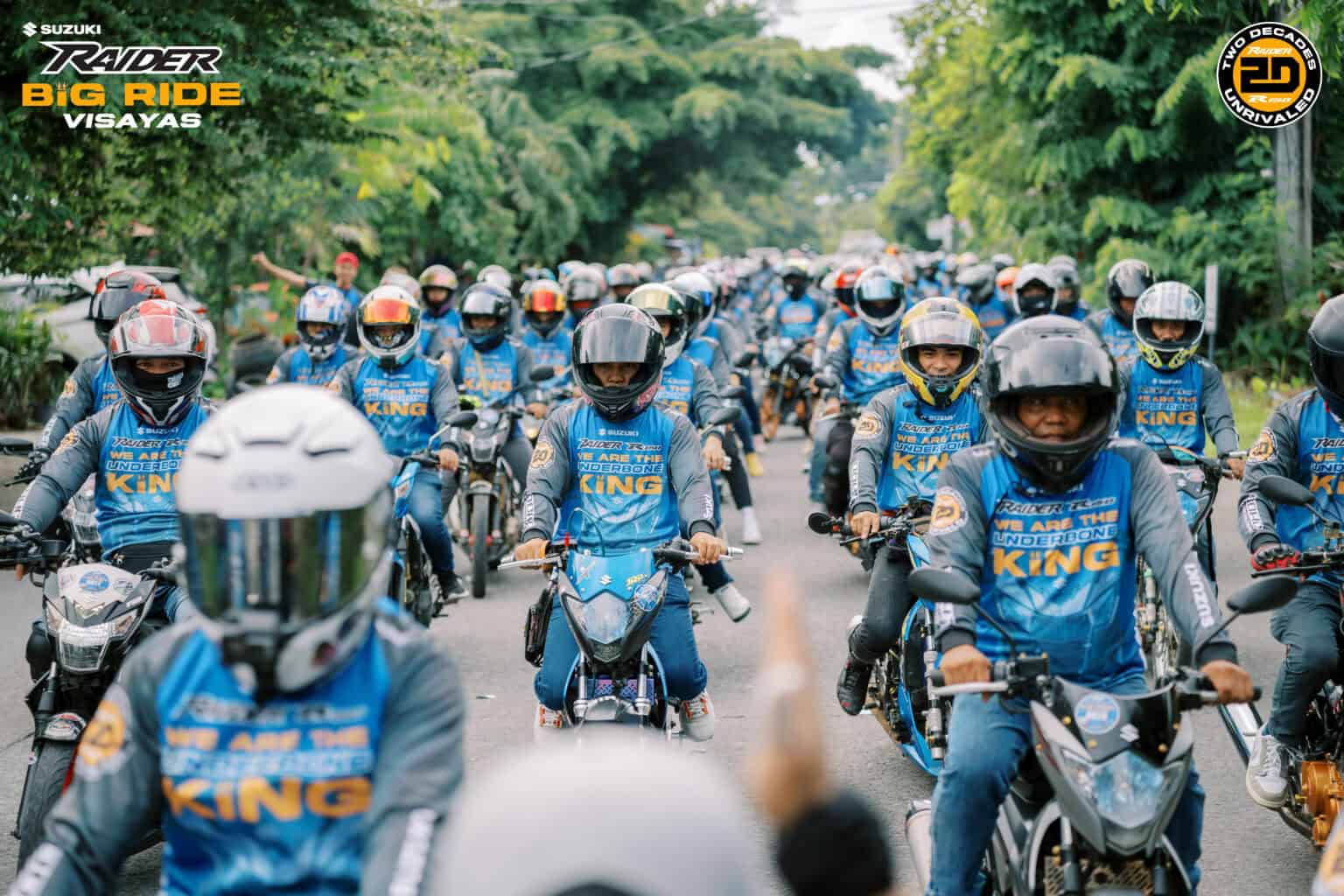 Raider Reigns Supreme: The Suzuki Raider Big Ride Visayas - Suzuki ...