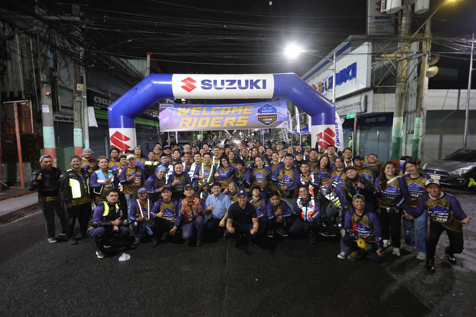 Suzuki Burgman EconoTour Luzon Highlights Unbeatable Fuel Efficiency ...